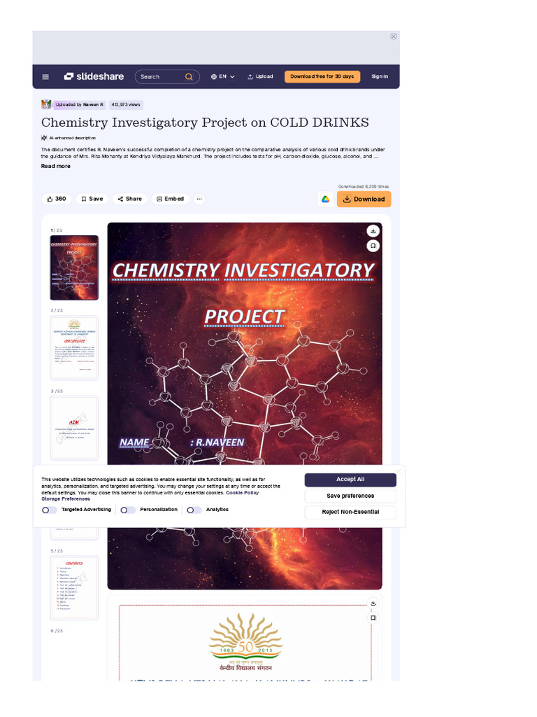 Comparative Analysis of Cold Drinks | PDF | Sucrose | Carbohydrates