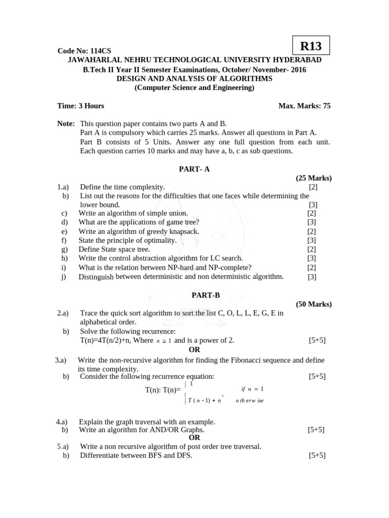 D2 | PDF | Theoretical Computer Science | Algorithms And Data Structures