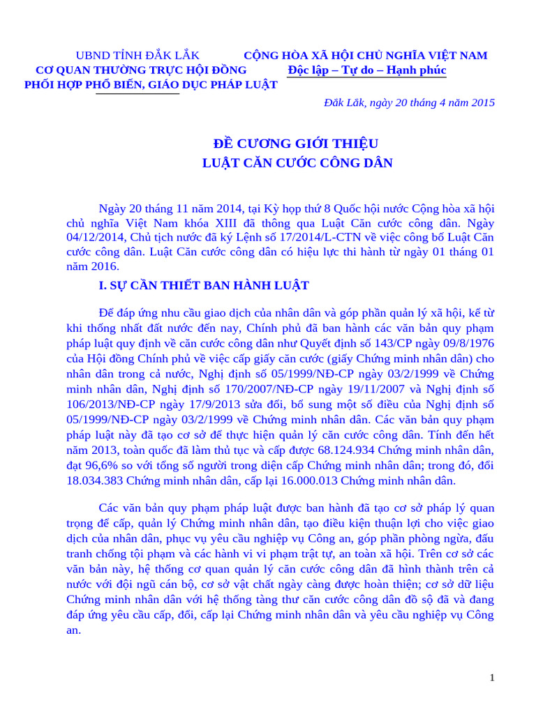 2015421112049de Cuong Luat Can Cuoc Cong Dan | PDF