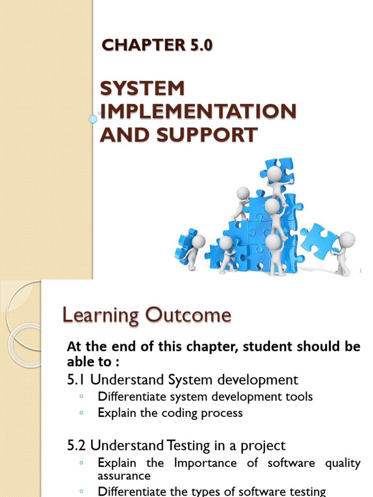 Chapter 5.0 Part1 SystemDevelopment Testing | PDF | Integrated ...