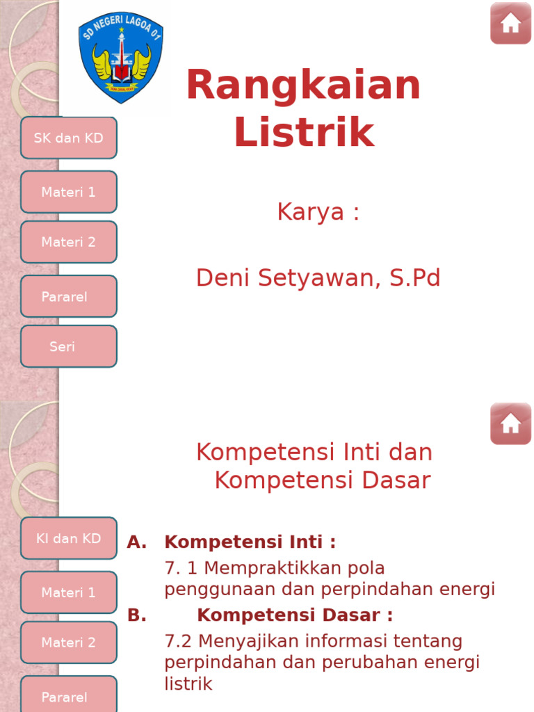 Presentasi Rangkaian Listrik | PDF