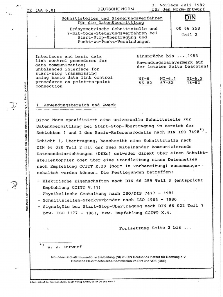 DIN66258 Teil2 | PDF