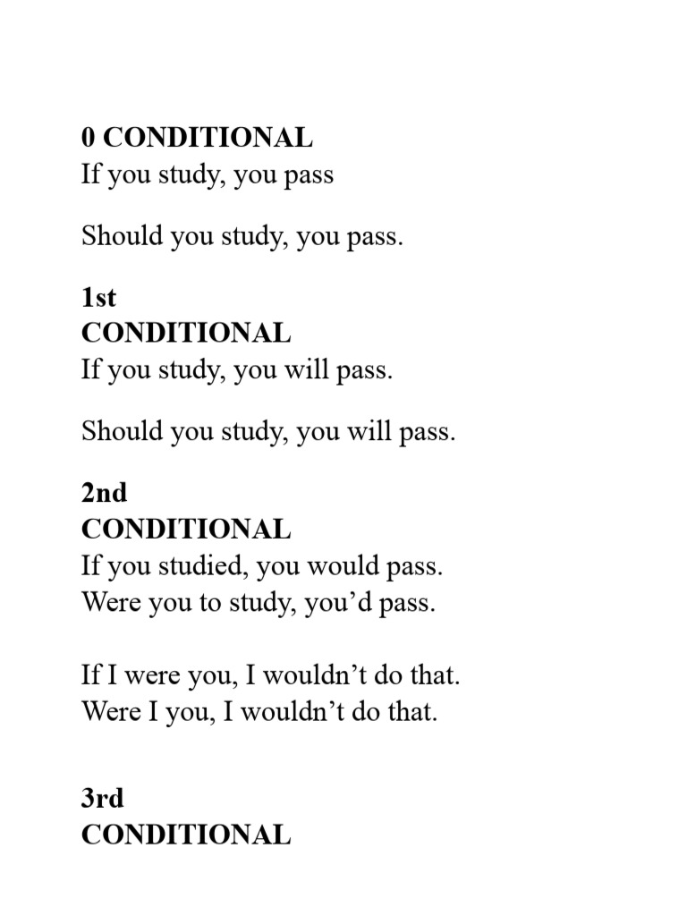 0 Co Ditio AL: If You Study, You Pass Should You Study, You Pass | PDF