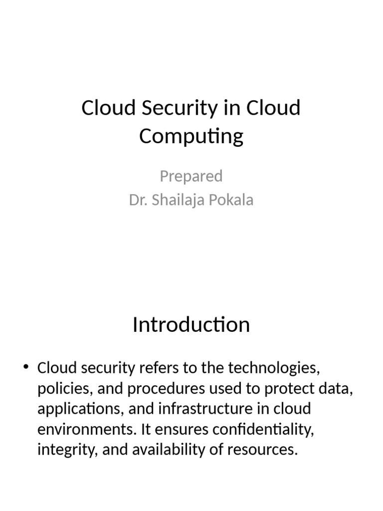 Cloud Security in Cloud Computing RBAC Updated | PDF | Cloud Computing | Computer Security