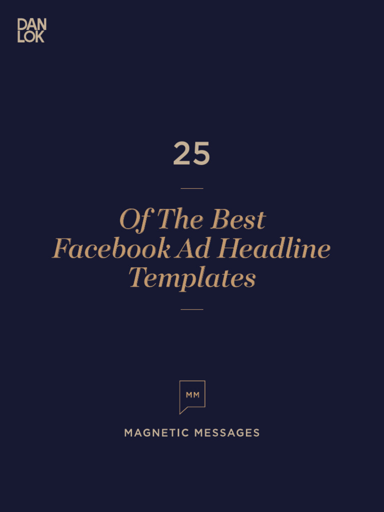 25 Best FB Ad Headlines | PDF | Human Communication | Business