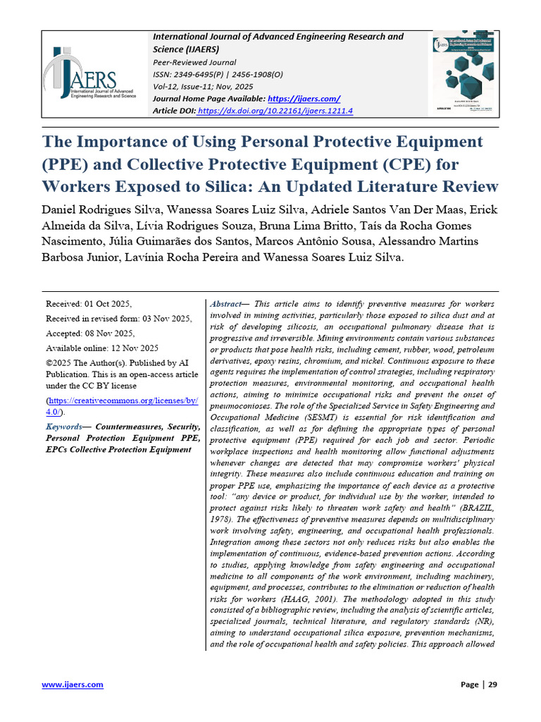 The Importance of Using Personal Protective Equipment (PPE) and ...