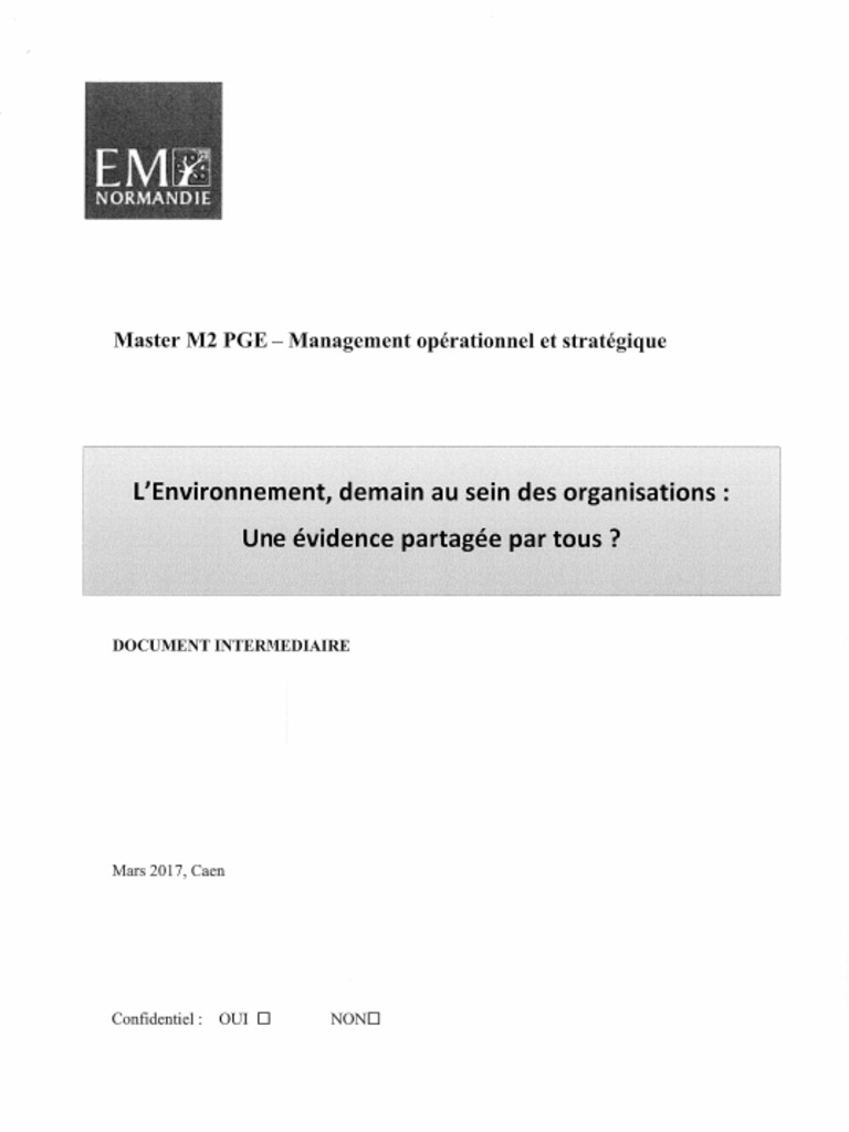 Exemple de bon document intermédiaire | PDF