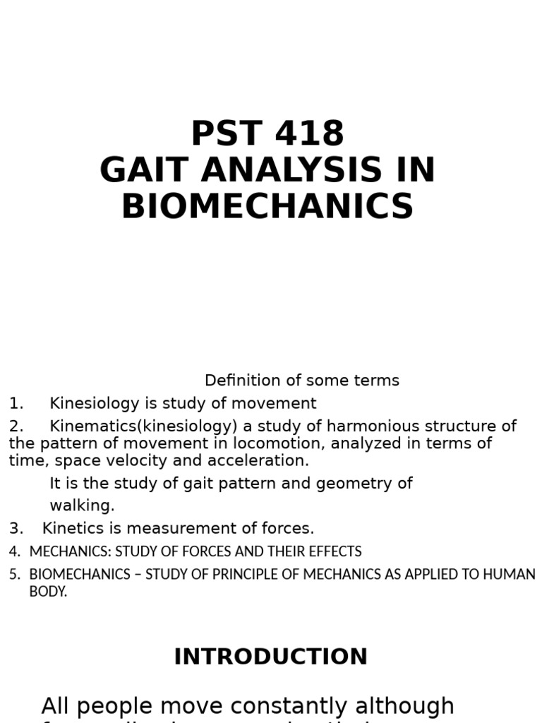 PST 418 | PDF | Anatomical Terms Of Motion | Muscle Contraction