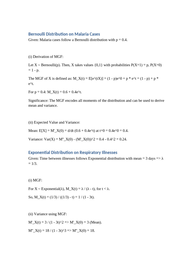 Statistical Distribution Problems Compiled | PDF | Normal Distribution ...