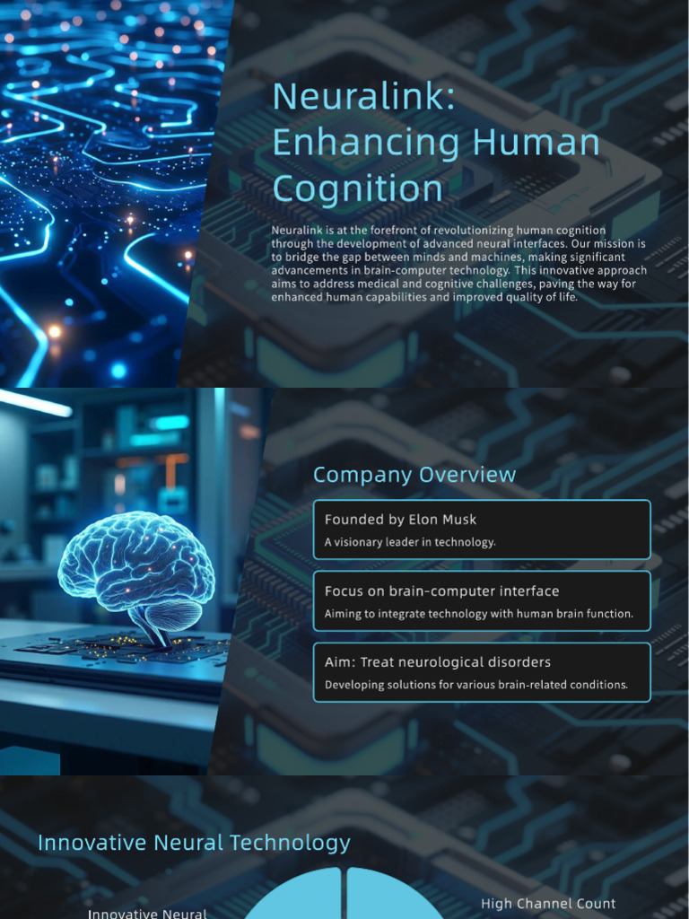 Neuralink: Advancing Human Cognition | PDF