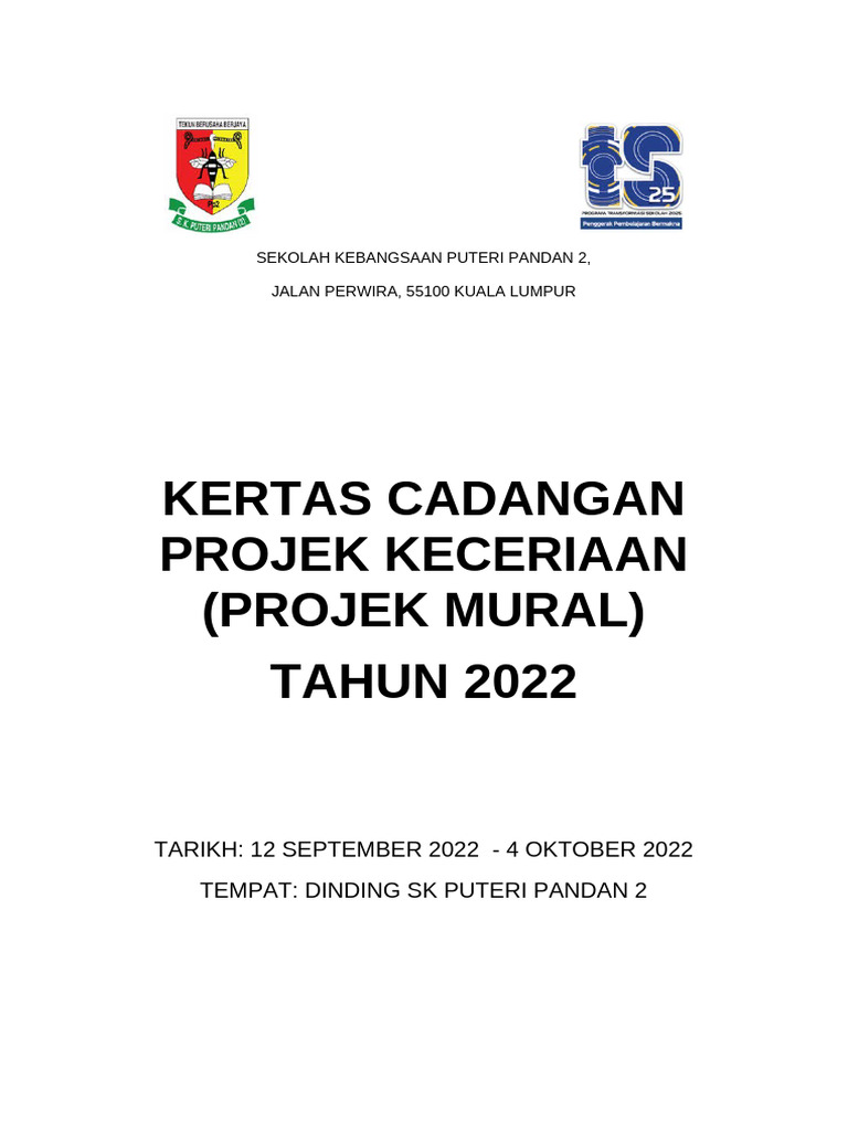 Kertas Kerja Projek Mural | PDF