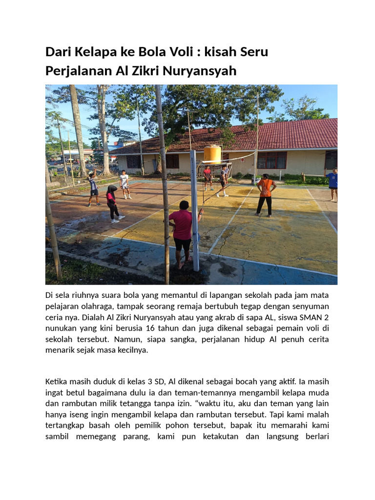 Cerita Feature (Airin Khairun Nisa) | PDF