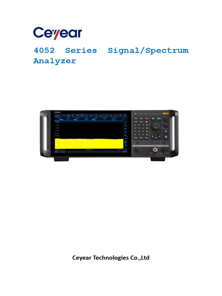4052 Datasheet | PDF | Orthogonal Frequency Division Multiplexing ...