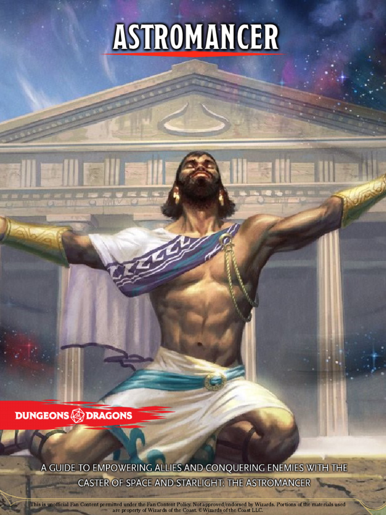 Astromancer Class Guide for RPGs | PDF | Moon