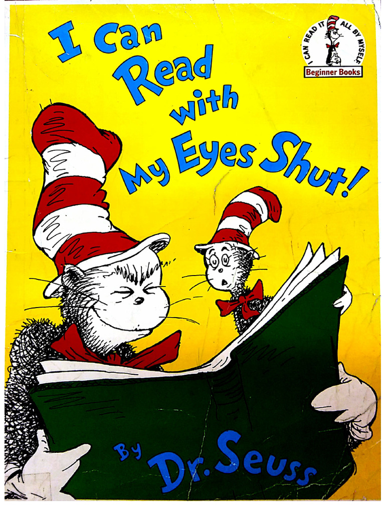 I Can Read With My Eyes Shut | PDF