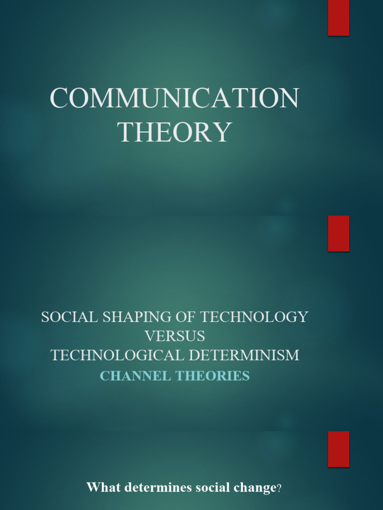 Channel Theories | PDF | Liberal Arts Education | Human Communication