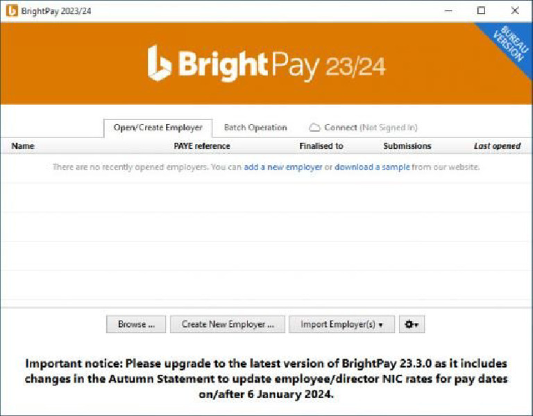 Thesaurus Software BrightPay UK Bureau | PDF