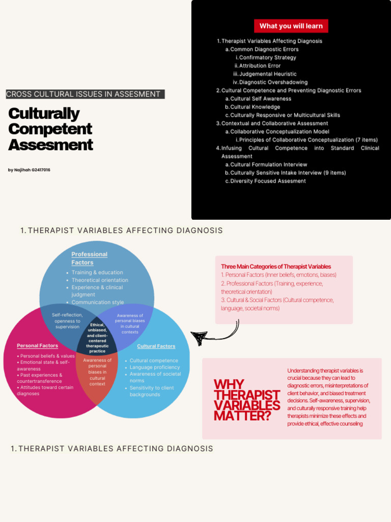 Cross-Cultural Assessment Challenges | PDF | Psychological Evaluation ...