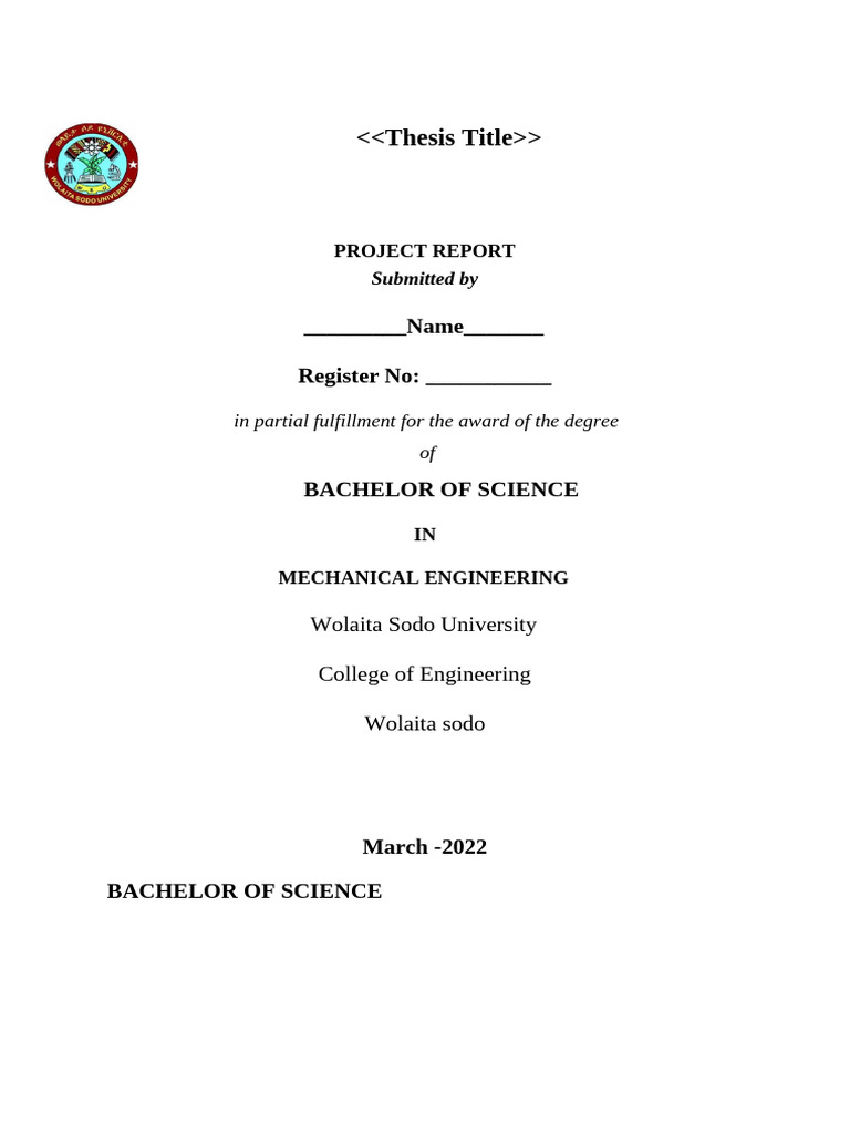 Thesis Front Page | PDF