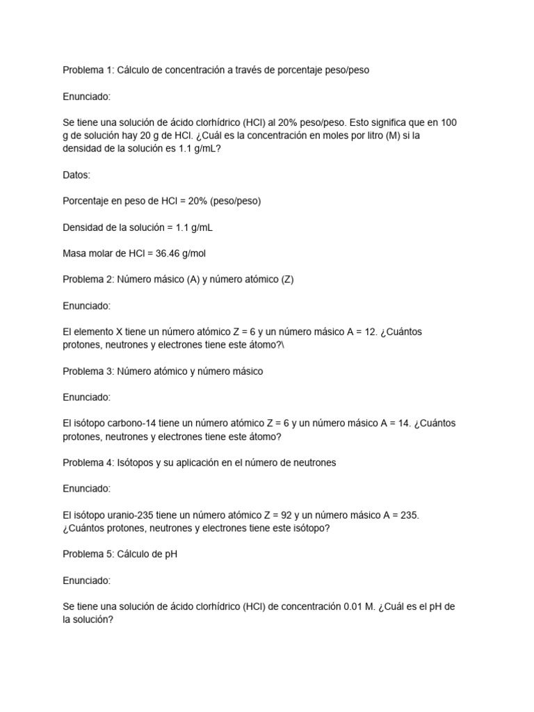 Problemas de Calculo Con Soluciones en El | PDF