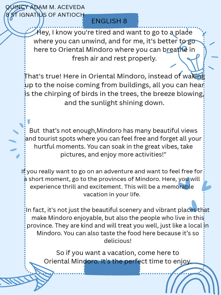 Blue Simple Line Blank Page Border A4 Document.pdf | PDF