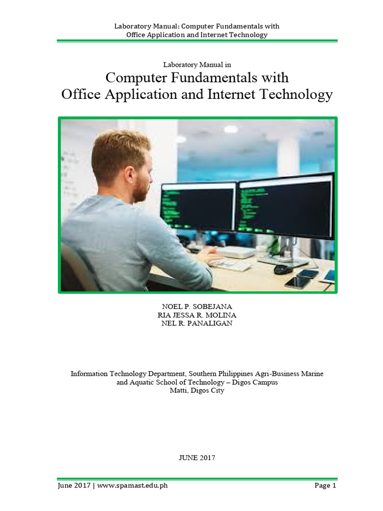 Computer Fundamentals With Office Application and Internet Technology ...