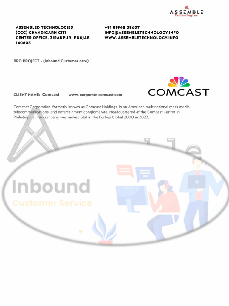 Comcast Project | PDF