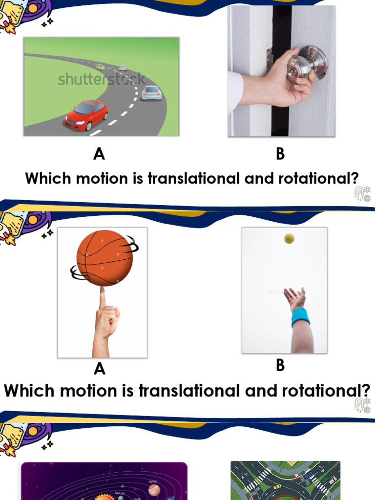 Translational and Rotational Motions | PDF | Rotation Around A Fixed ...
