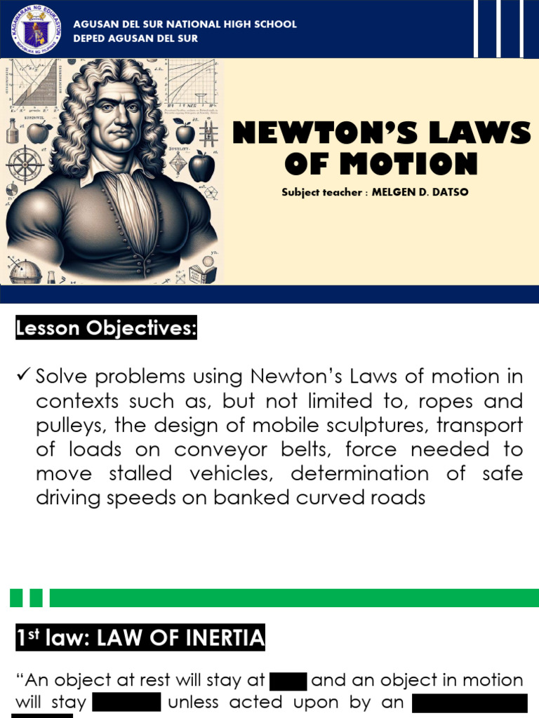 Newtons Laws of Motion Impulse and Momentum | PDF | Force | Collision