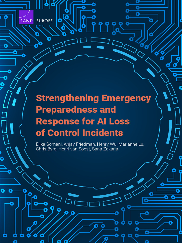 AI Loss of Control: Emergency Response Guide | PDF | Artificial ...