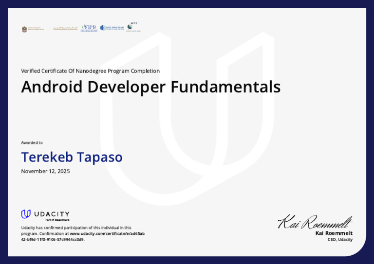 Android Developer Fundamentals Course | PDF