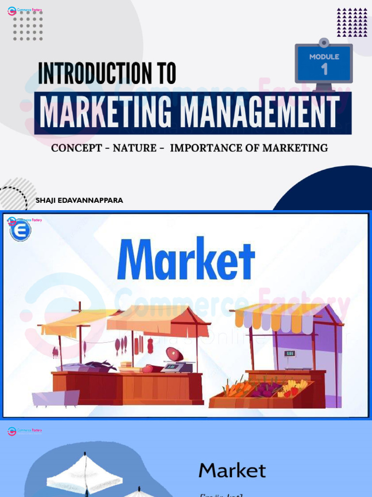 Basic Concepts of Marketing-1 | PDF