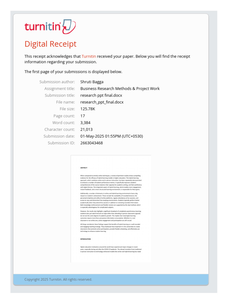 Receipt_research Ppt Final.docx (1) | PDF