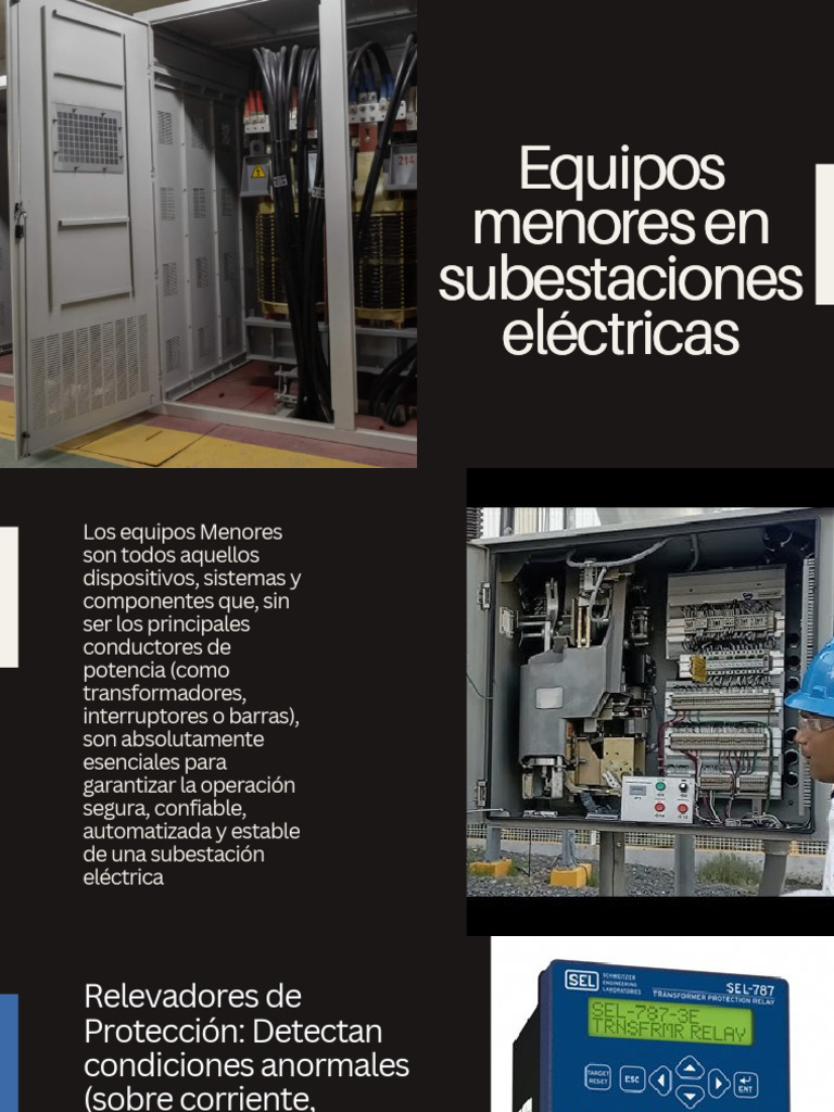 Equipos Menores | PDF | Ingenieria Eléctrica | Scada