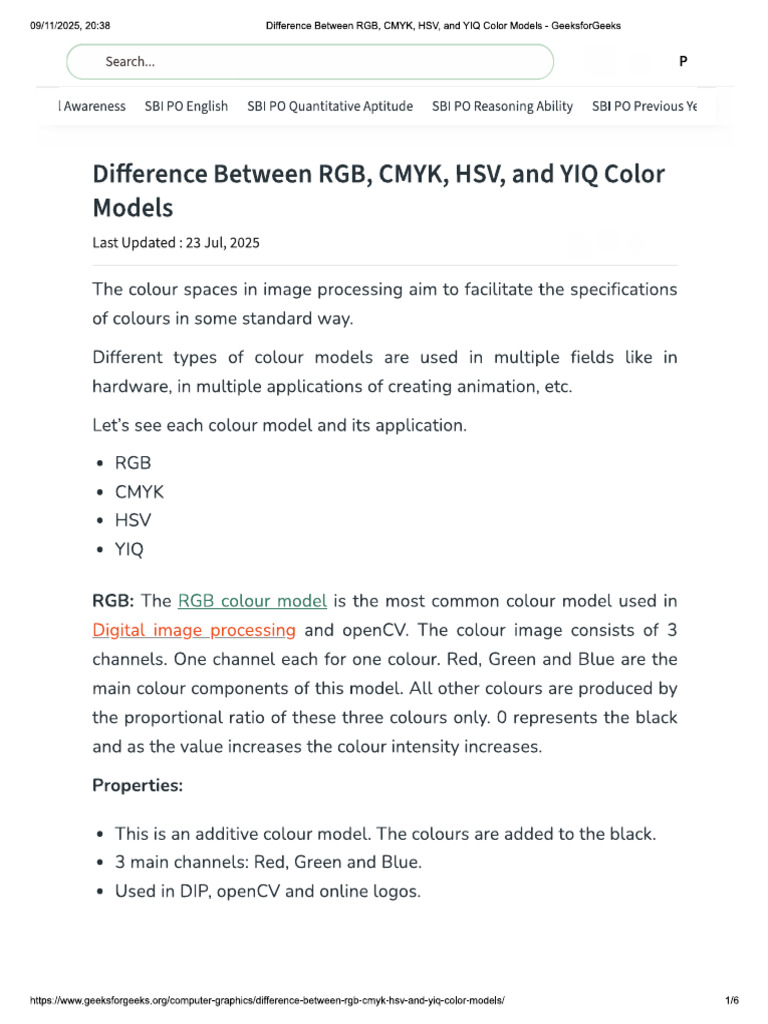 Diff RGB, Cmy | PDF