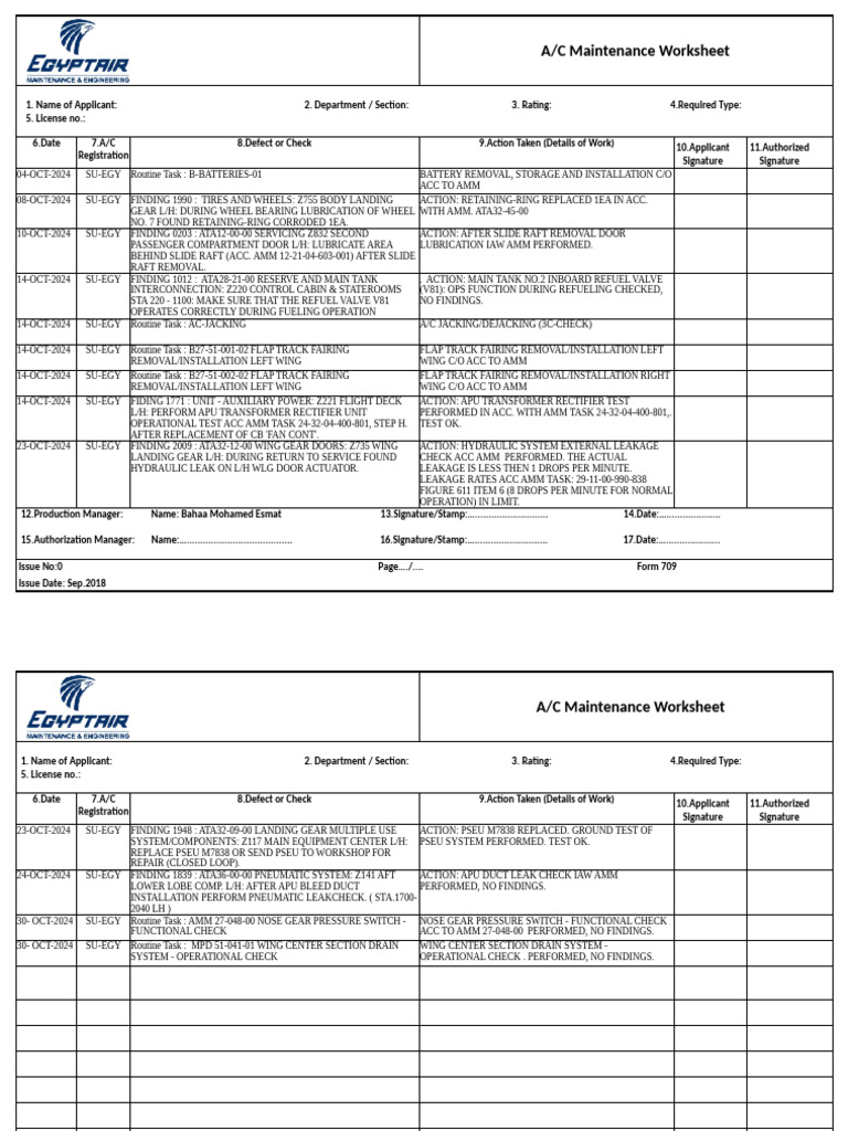 Worksheet Form 709 - B747-8 (GE GEnX) | PDF | Flap (Aeronautics) | Aviation