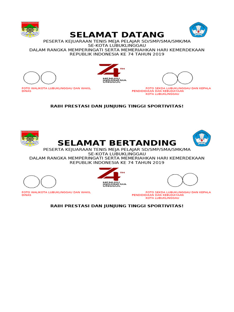 DESAIN SPANDUK | PDF