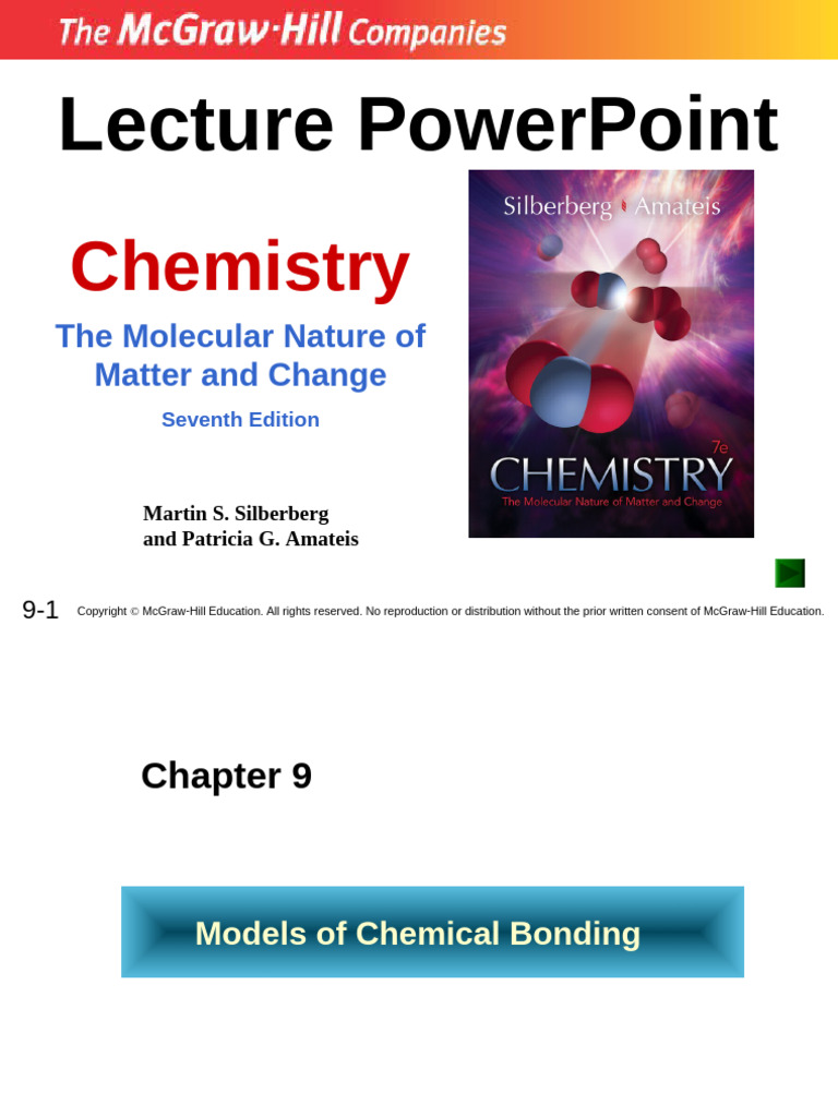 Ch09 Theories of Chemical Bonding | PDF | Chemical Bond | Ionic Bonding