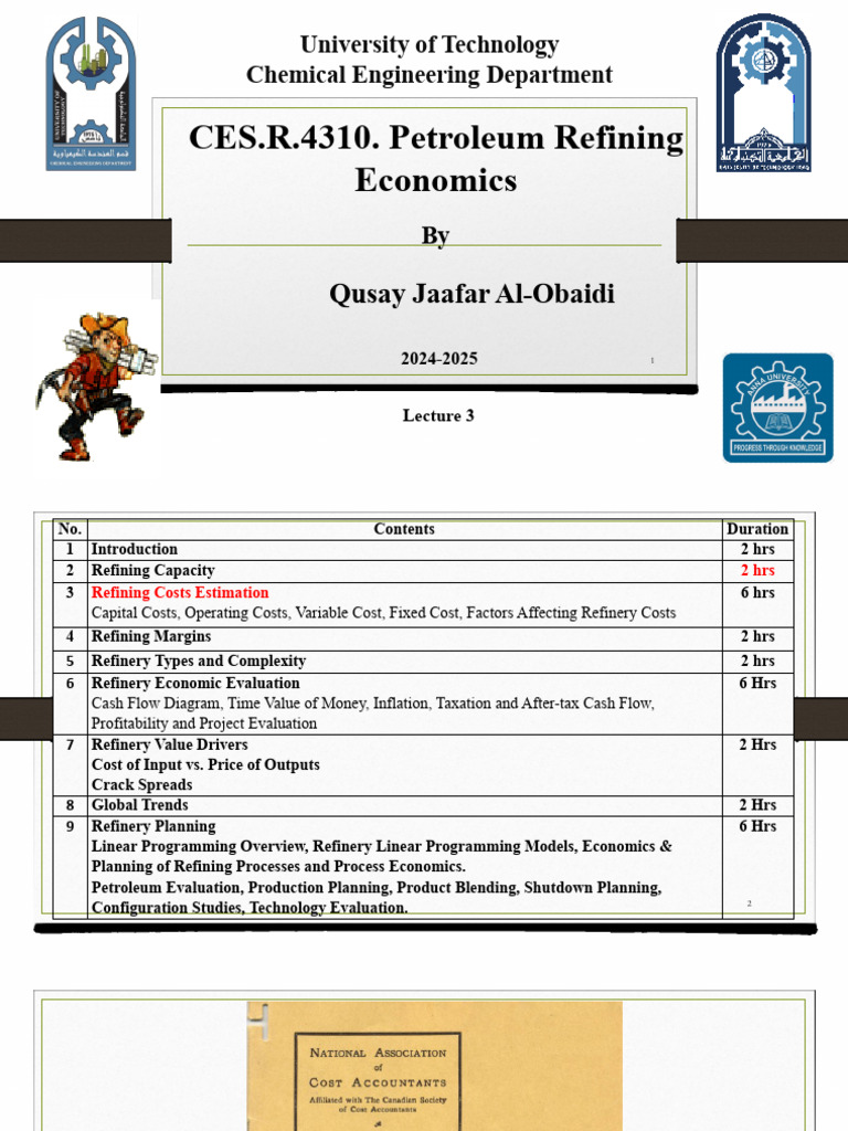 Petroleum Refining Economics Overview | PDF | Oil Refinery | Return On ...