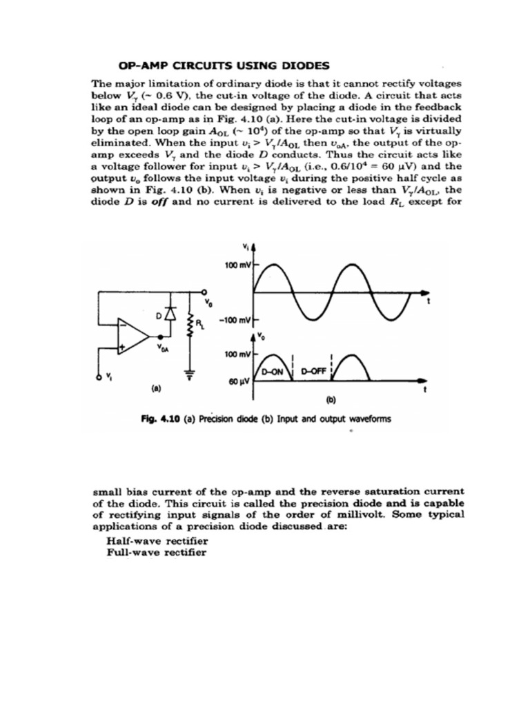 LIC Precision Rectifiers | PDF