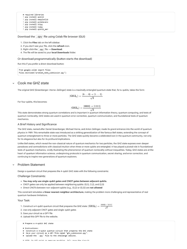Day 2 Eigen Trails - Ipynb - Colab | PDF | Matrix (Mathematics) | Quantum Computing