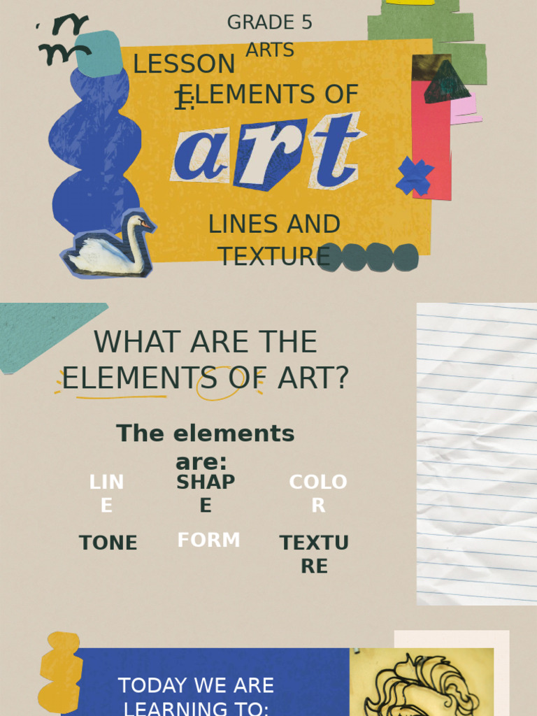 Elements of Art GRADE 5 | PDF