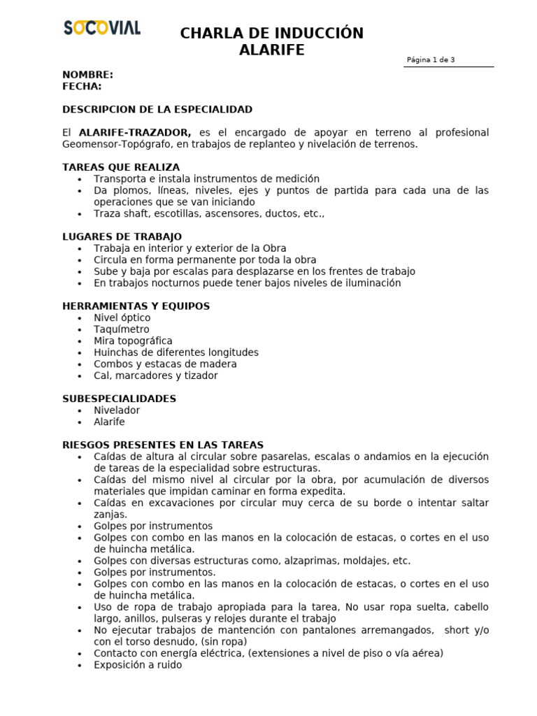 ALARIFE | PDF
