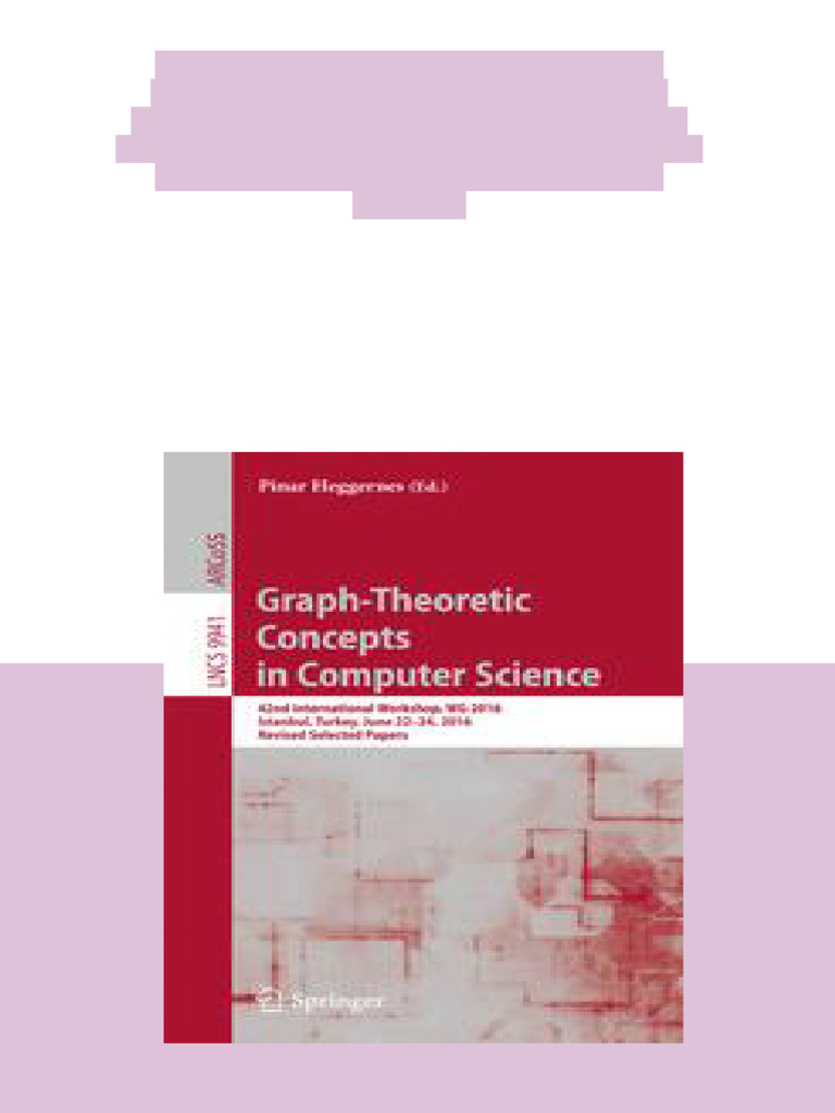 (Ebook) Graph-Theoretic Concepts in Computer Science: 42nd ...