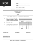 Contoh Set Latihan PSRA 2025 | PDF