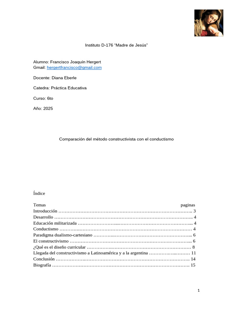 Monografia de Fran.h-2.0 | PDF | Aprendizaje | Constructivismo ...