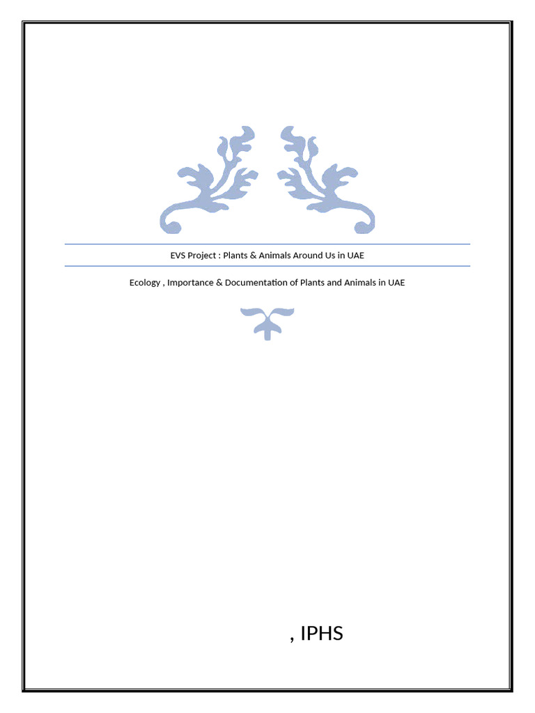 Documentation On Plants Around Us | PDF | Wildlife | Plants
