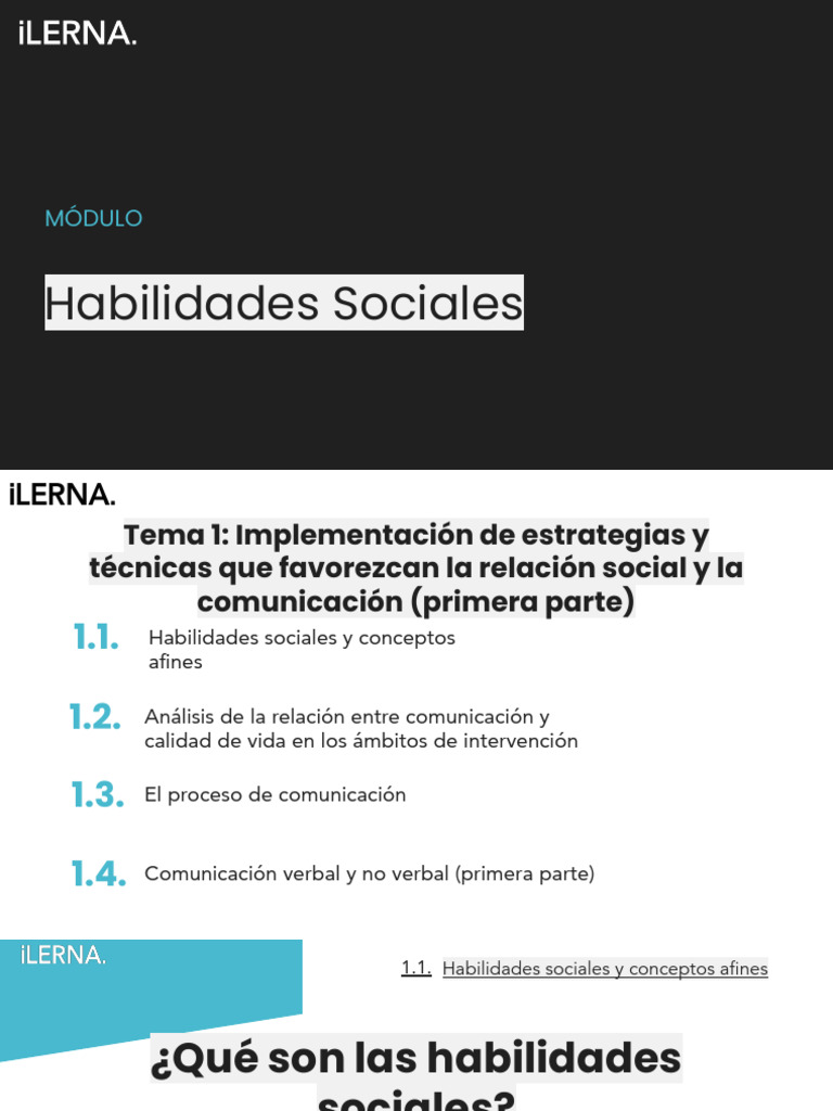 Video-Tutoria 2 Tema 1 Primera Parte (Presentación) | PDF | Comunicación no verbal | Comunicación