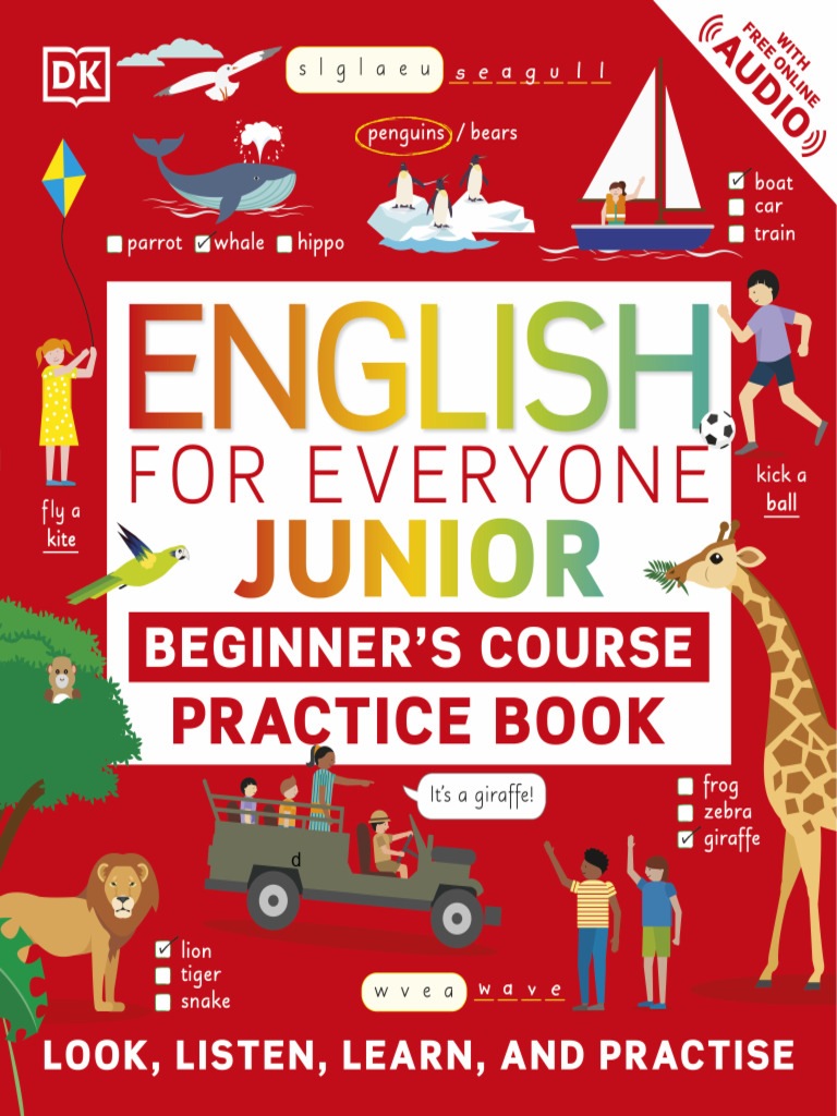 English for Everyone Junior Beginner's Practice Book_ Look, -- DK ...