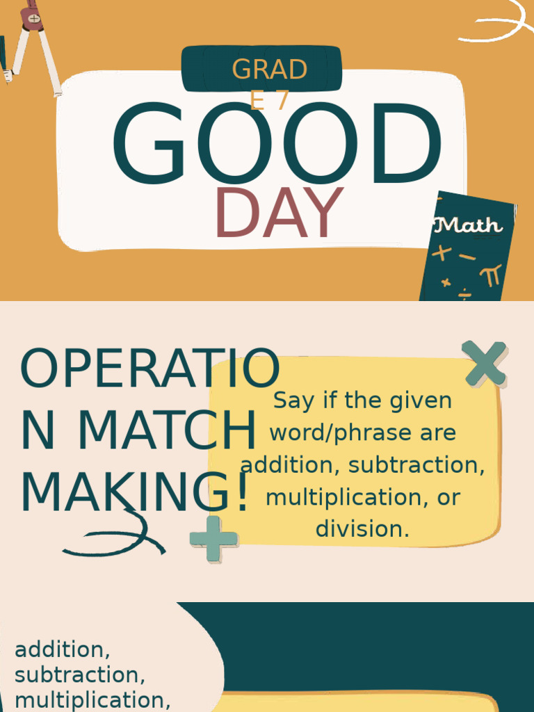 Translating Algebraic Expression | PDF | Numbers | Multiplication